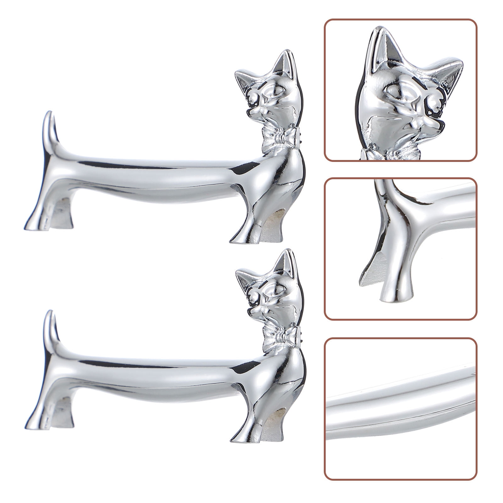 Kitandove Practical Chopstick Stands Elegant Chopsticks Racks Silver ...