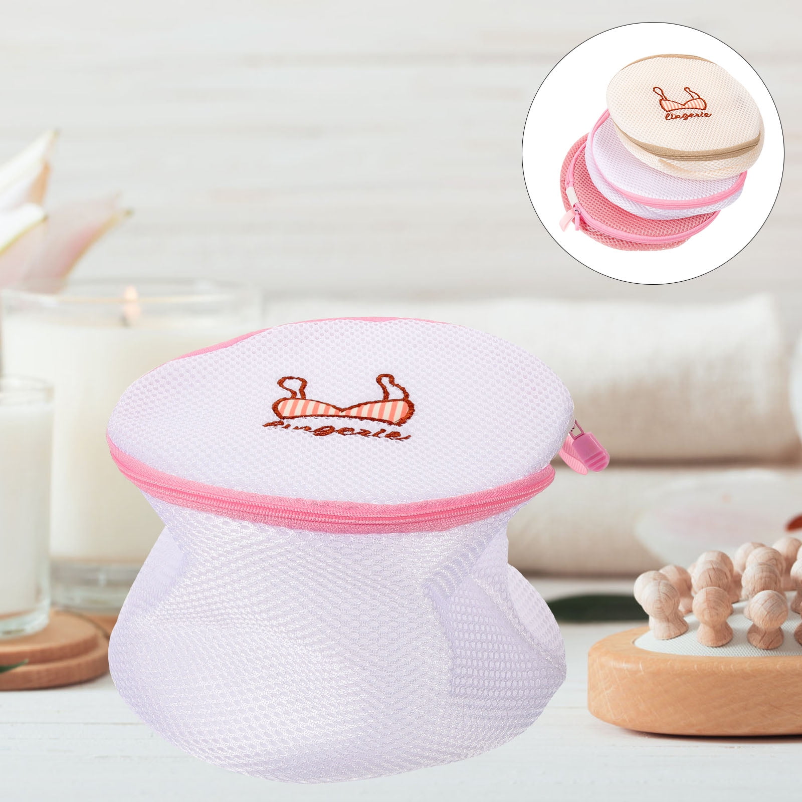 Kitandove 3Set Cylindrical Polyester Laundry Bags for Travel ...