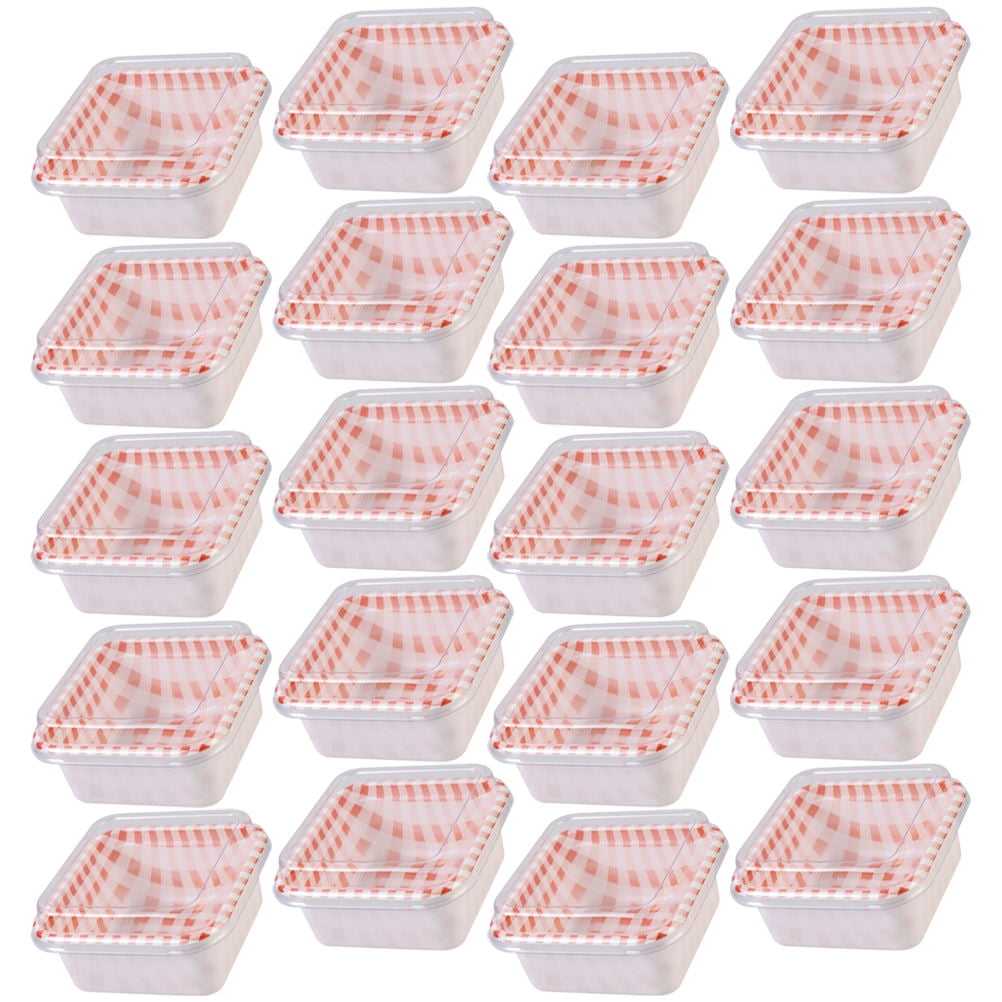 Kitandove Pink Mini Cake Boxes 50 Sets for Friends and Families 4.21X4 ...