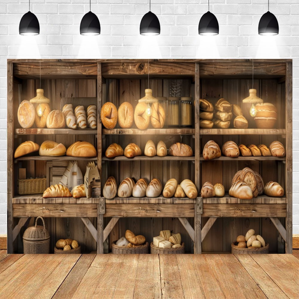 Kitch Donut Bread Photography Backdrop Newborn Baby Shower Birthday ...