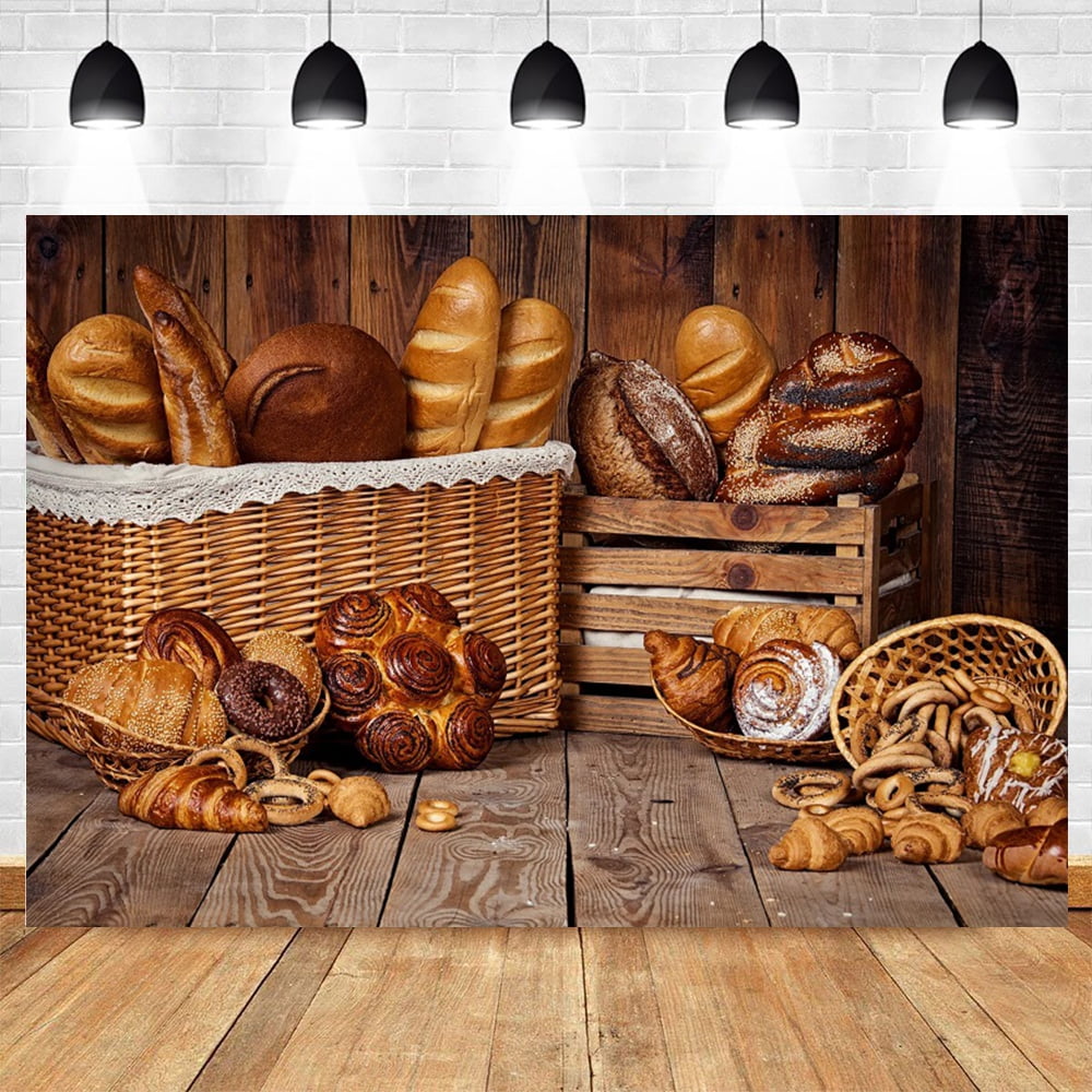 Kitch Donut Bread Photography Backdrop Newborn Baby Shower Birthday ...