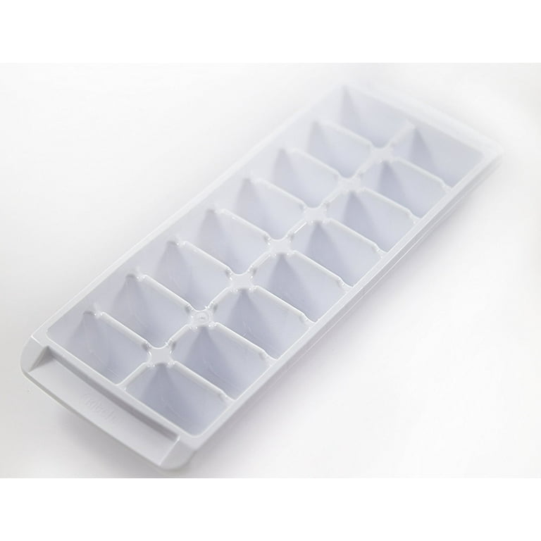 Kitch Ice Tray Easy Release White Ice Cube Trays, 16 Cube, 50% OFF