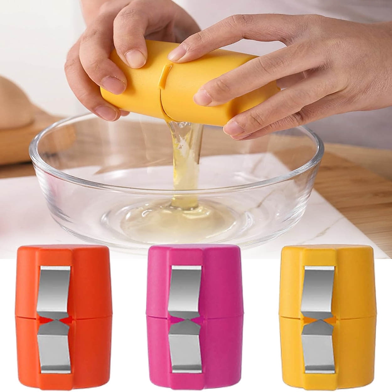 Kitchen 2024 New Eggs Topper Cutter Tool Eggs OpenerHard Boiled Eggs ...