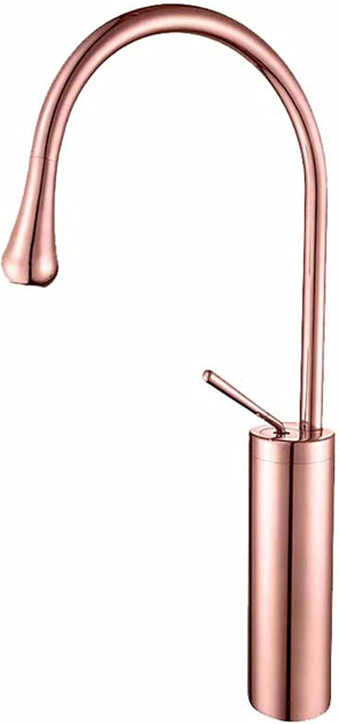 Kitchen 360 ° Rotating Solid Brass Kitchen Mixer Tap, Modern Single ...