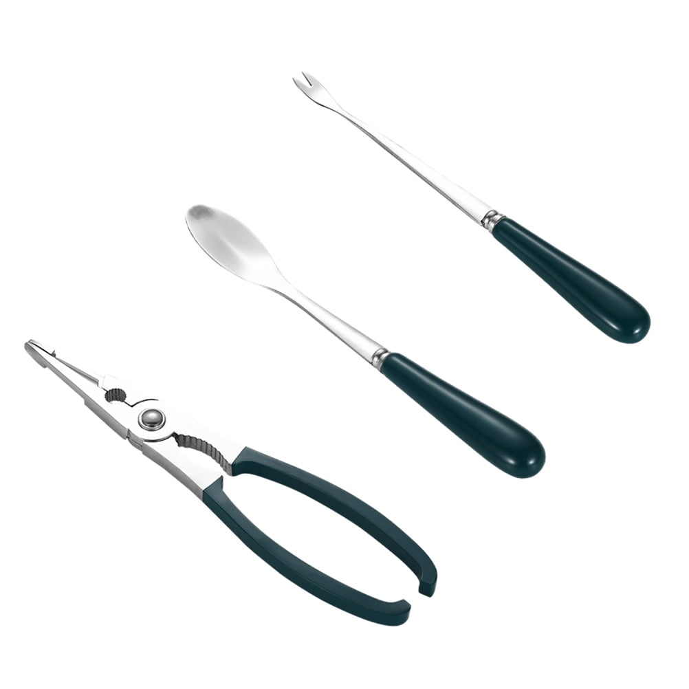 Kitchen Accessories Crab Leg Crackers Stainless Steel Forks Utensils ...