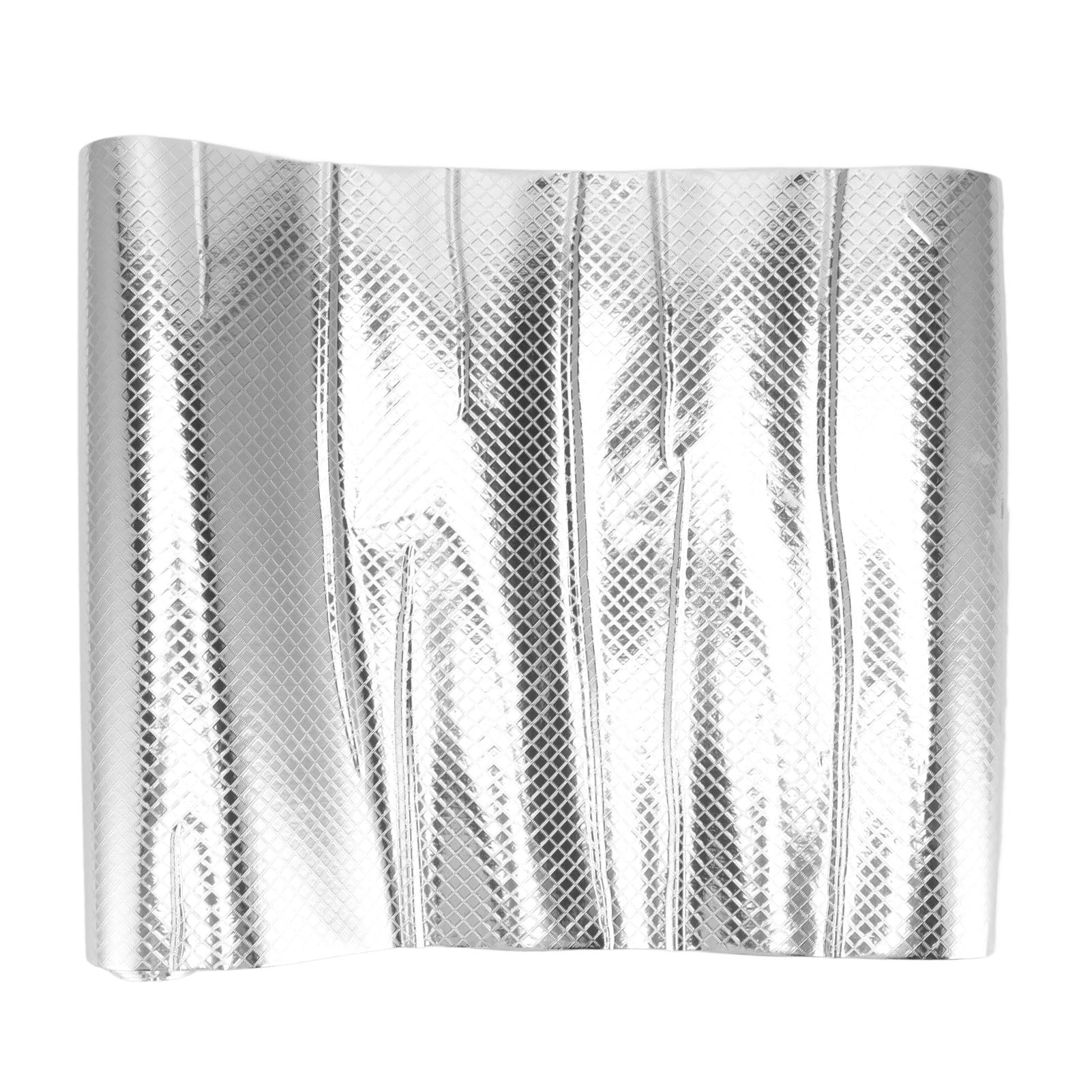 Kitchen Aluminum Foil Stickers Oil Proof Waterproof PVC Self Adhesive ...