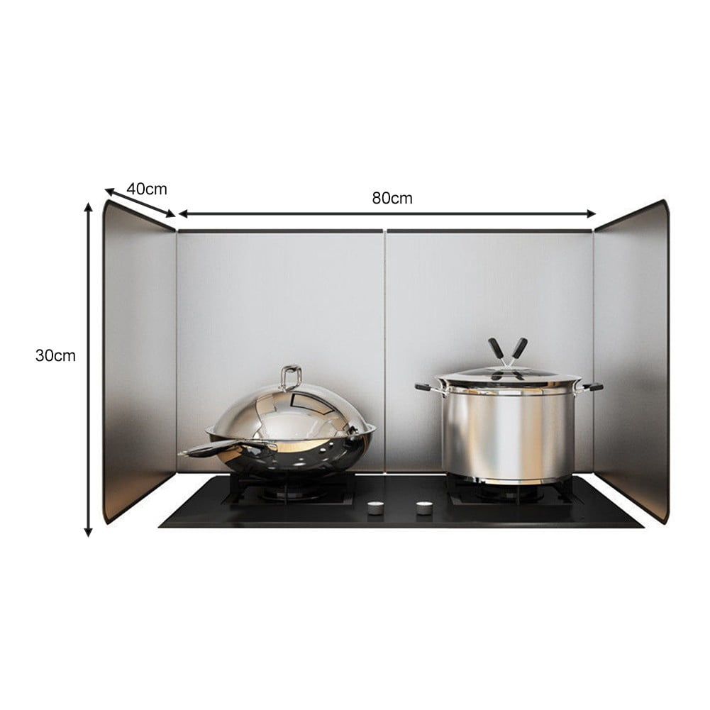 Kitchen Anti Oil Splatter Shield Guard Stove Splash Guard Splatter ...