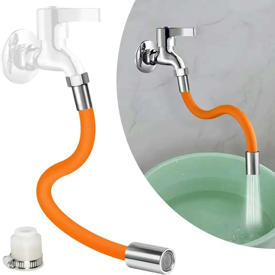Kitchen Anti-Splash Faucet Extension Extender Universal 360° Rotating ...
