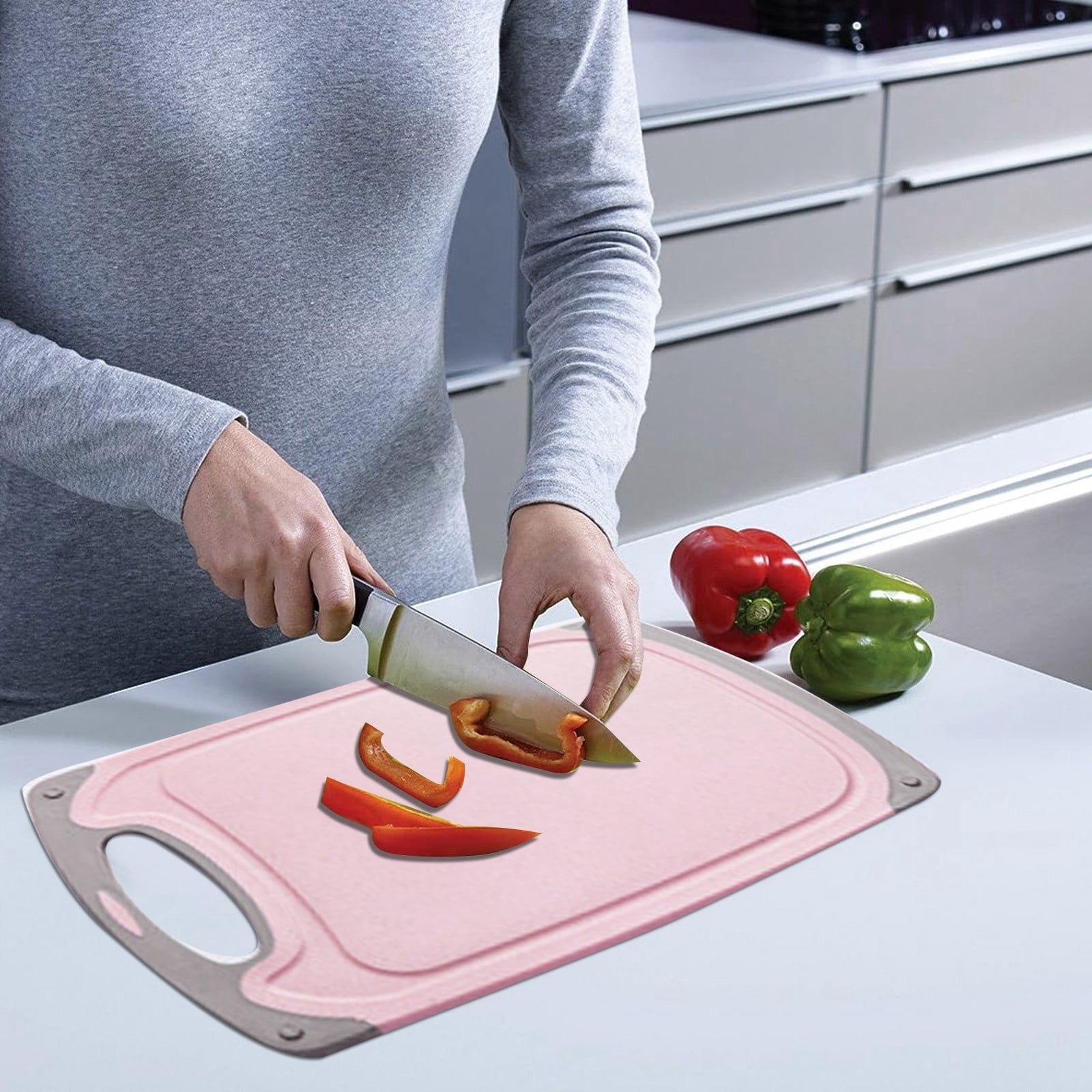 Kitchen Appliances 2024 Wheat Straw Cutting Board Chopping Board ...