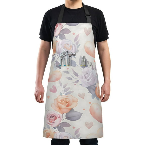 Maison d' Hermine Campagne 100% Cotton 1 Piece Kitchen Apron with an ...