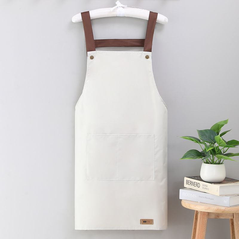 Kitchen Aprons for Cooking - Waterproof Oil-proof Resistant with 2 ...