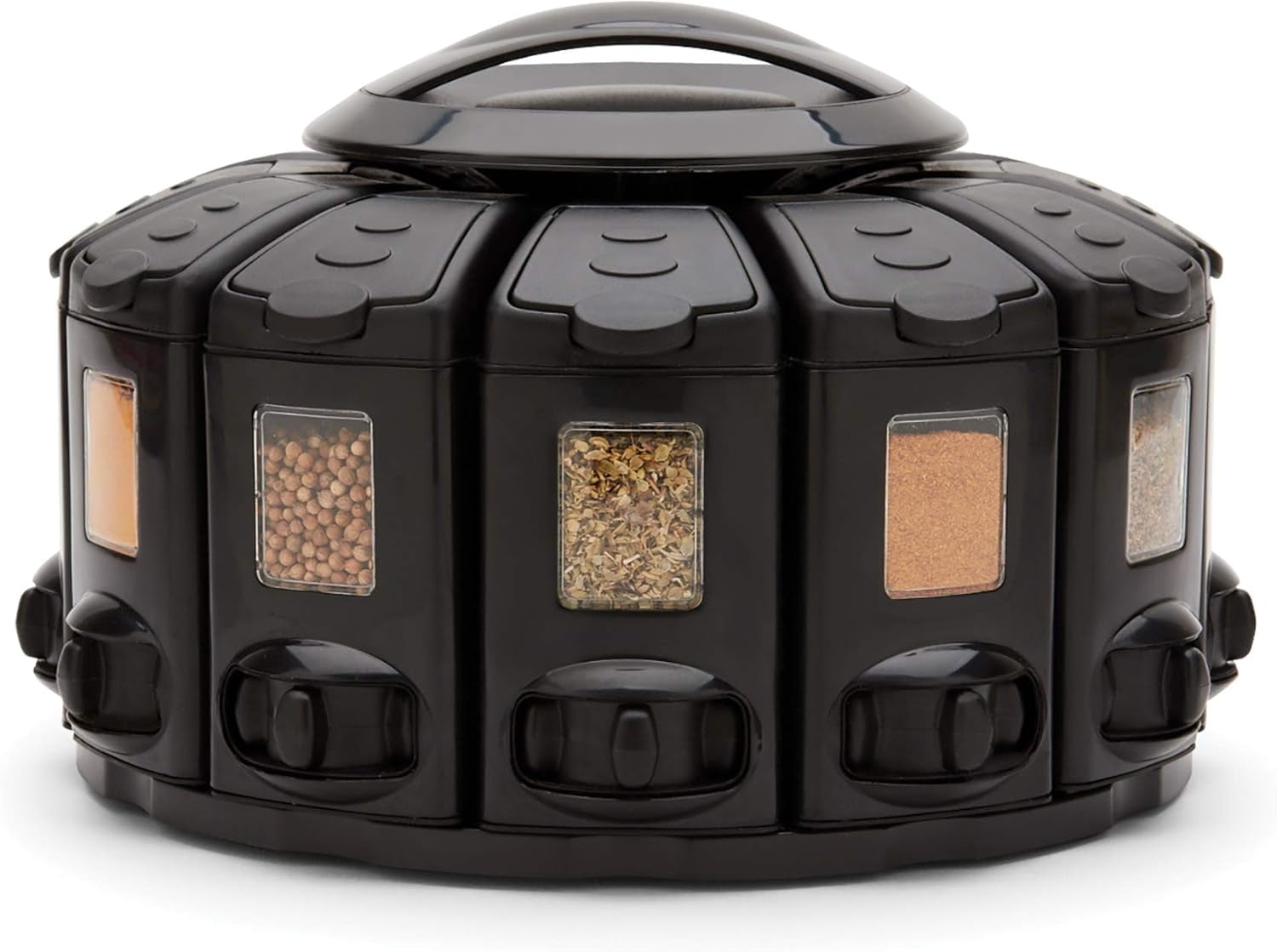 Kitchen Art Select-A-Spice Auto-Measure Pro Carousel 12 Compartments ...