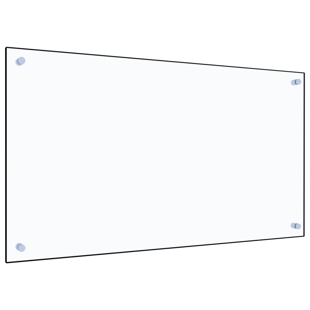 Kitchen Backsplash Transparent 35.4x19.7 Tempered Glass - Walmart.com