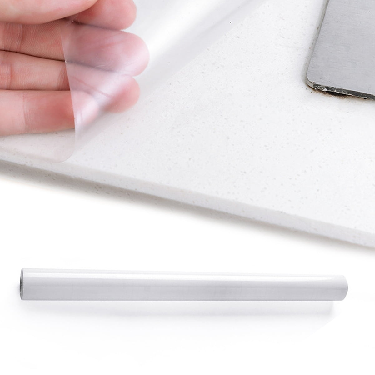 Kitchen Backsplash Wall Protector Transparent Kitchen Oil Proof Sticker ...