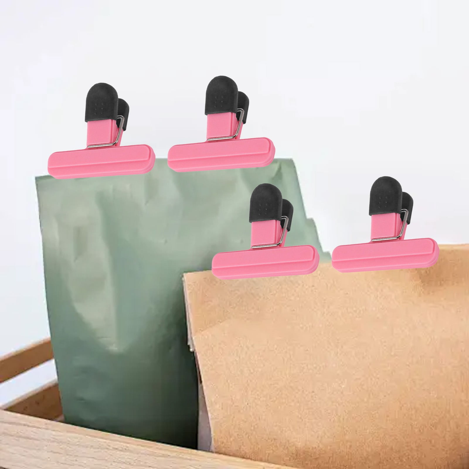 Kitchen Bag Clips, Lightweight Plastic Sealing Clips to Prevent Food ...