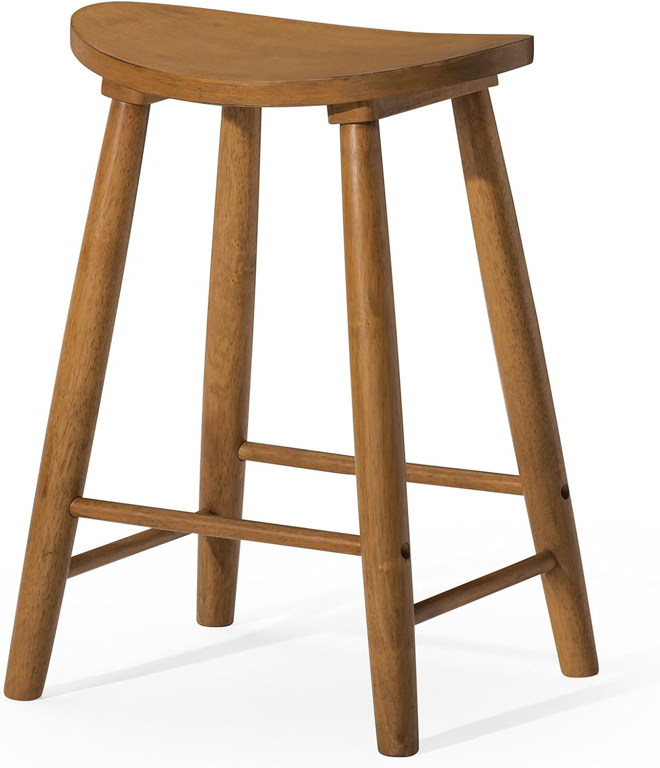 Kitchen Bar Stool, Modern Farmhouse Wood Counter Barstool, Kitchen ...