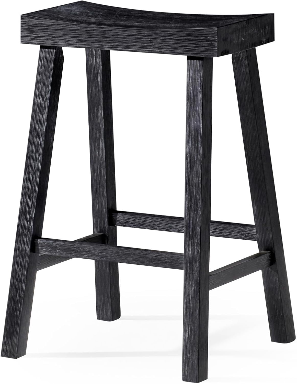 Kitchen Bar Stool, Modern Farmhouse Wood Counter Barstool, Kitchen ...