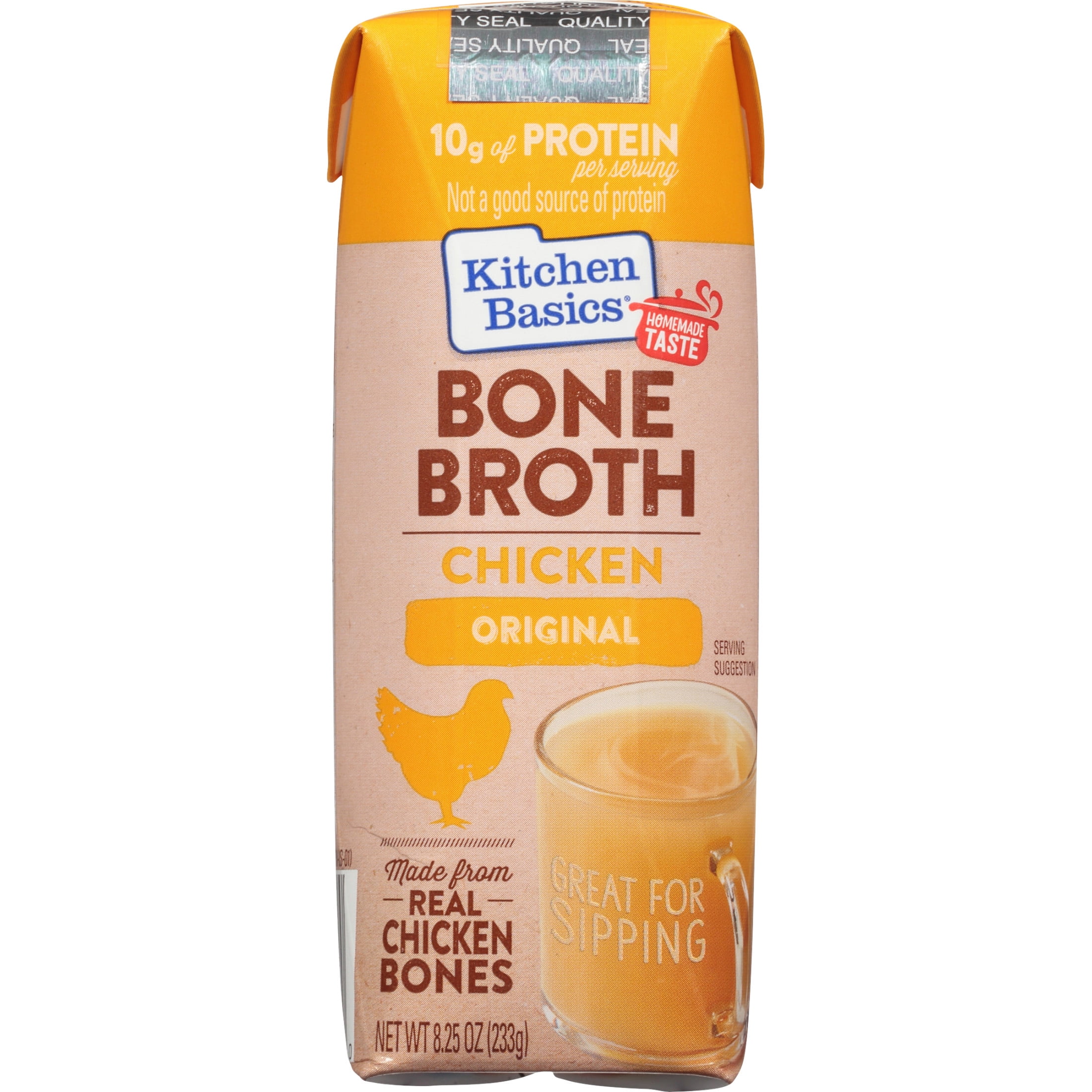 Kitchen Basics Original Chicken Bone Broth, 8.25 oz - Ready-to-Use ...