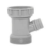 Kitchen Basin Overflow Hole Conversion Joint Drainage Pipe Tee Head ...