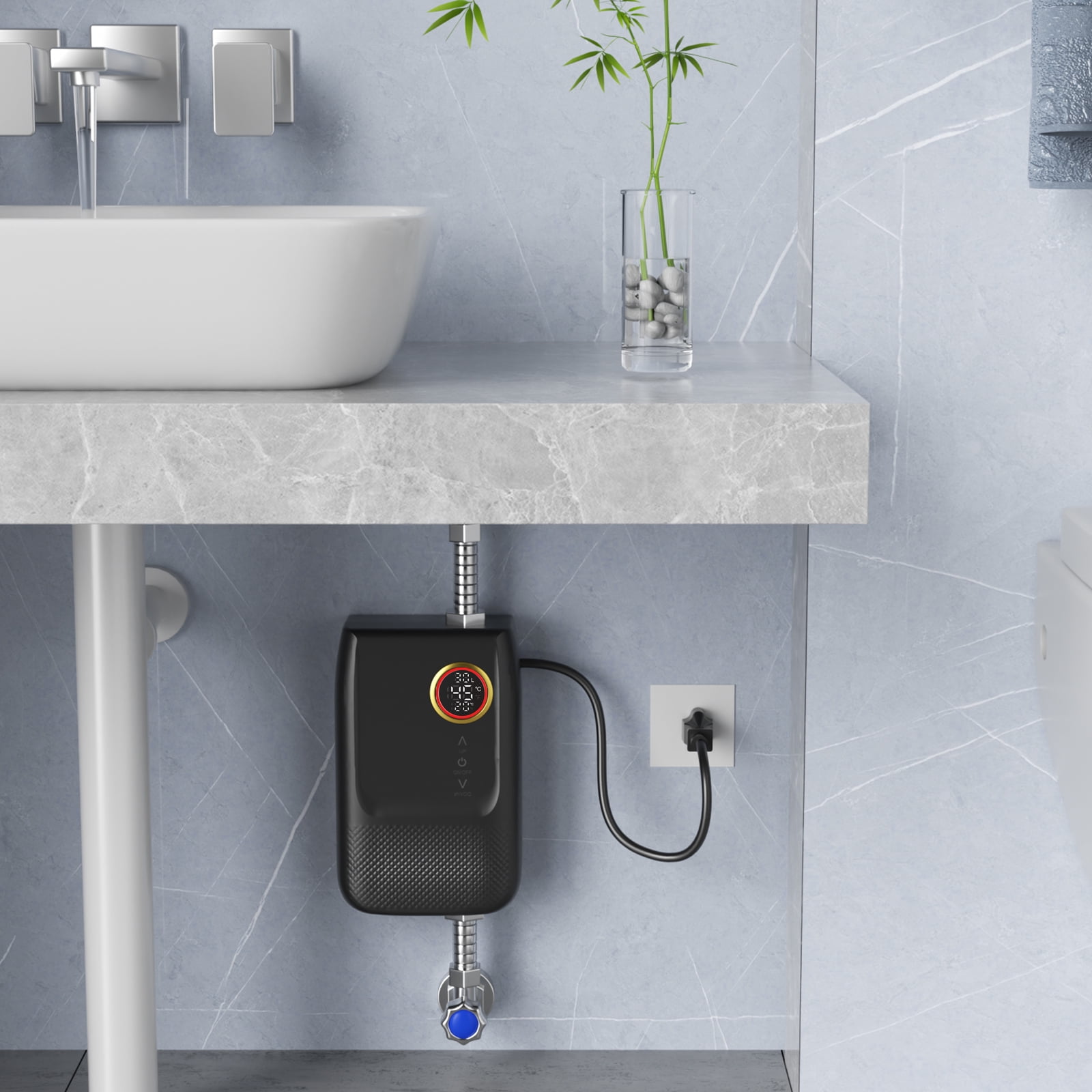 Kitchen Bath Instant Hot Water Heater Electric Water Heater Wall ...