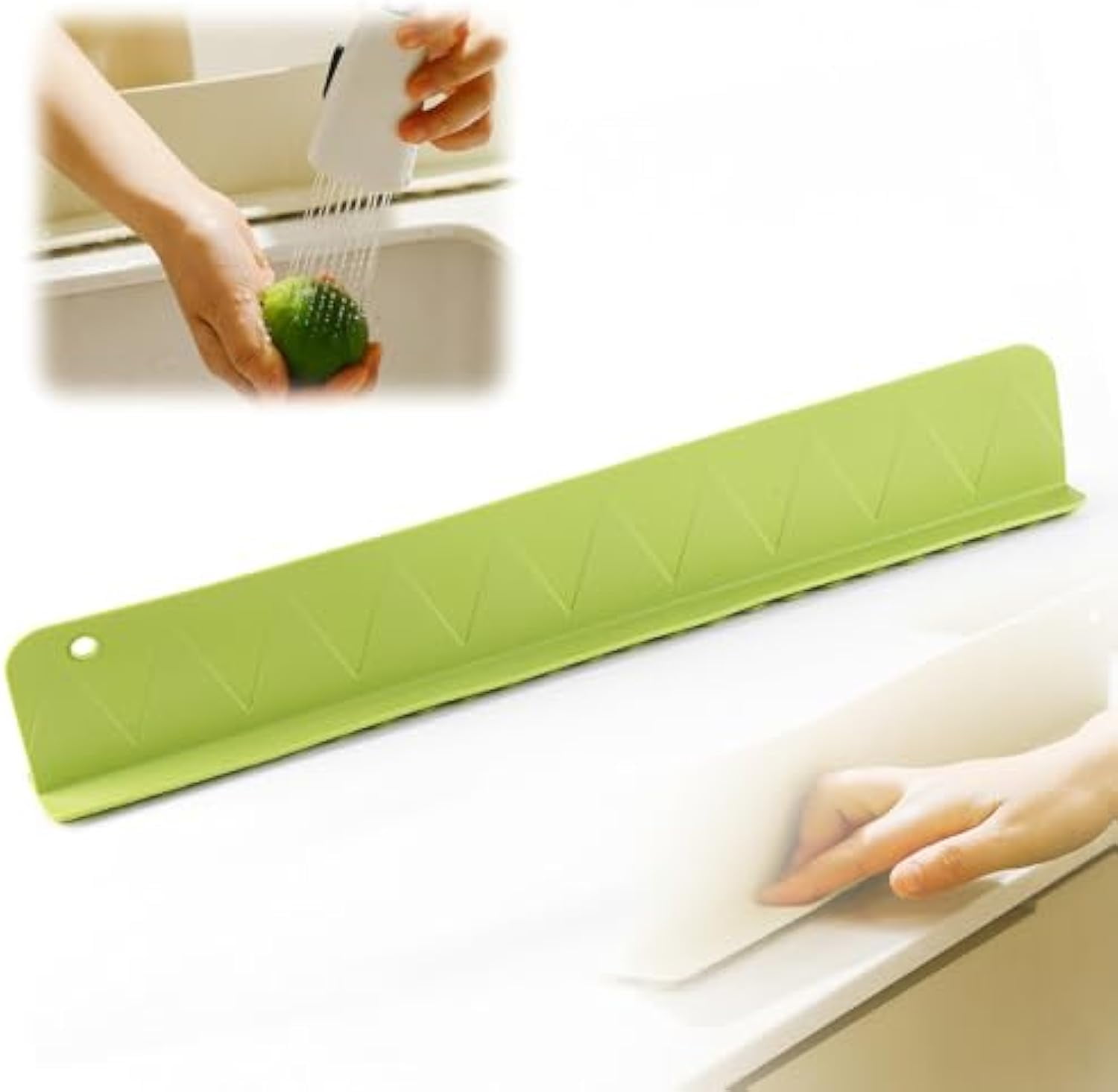 Kitchen and Bathroom Soft Silicone Water Retaining Board, 2025 New ...