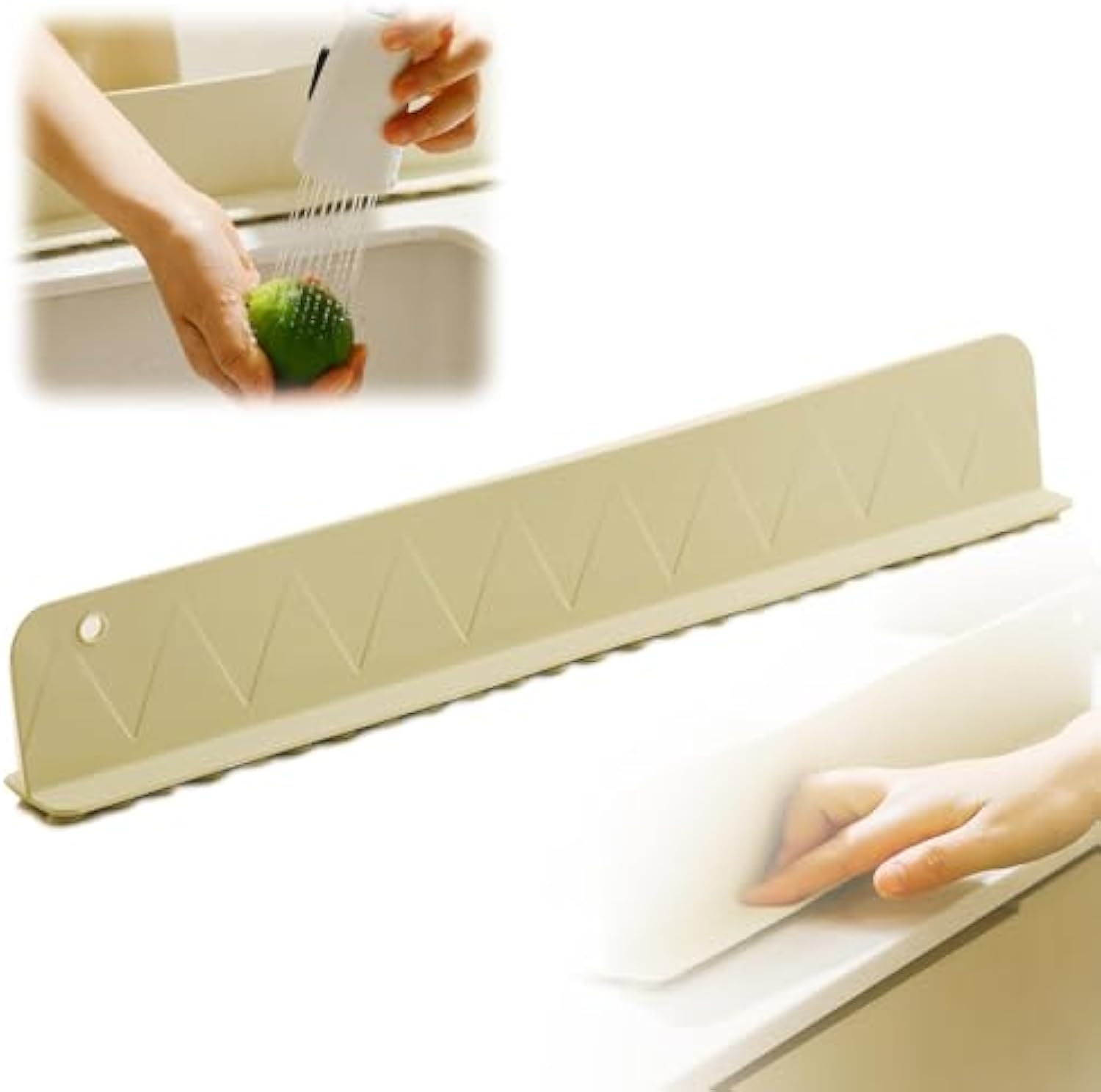 Kitchen and Bathroom Soft Silicone Water Retaining Board, 2025 New ...