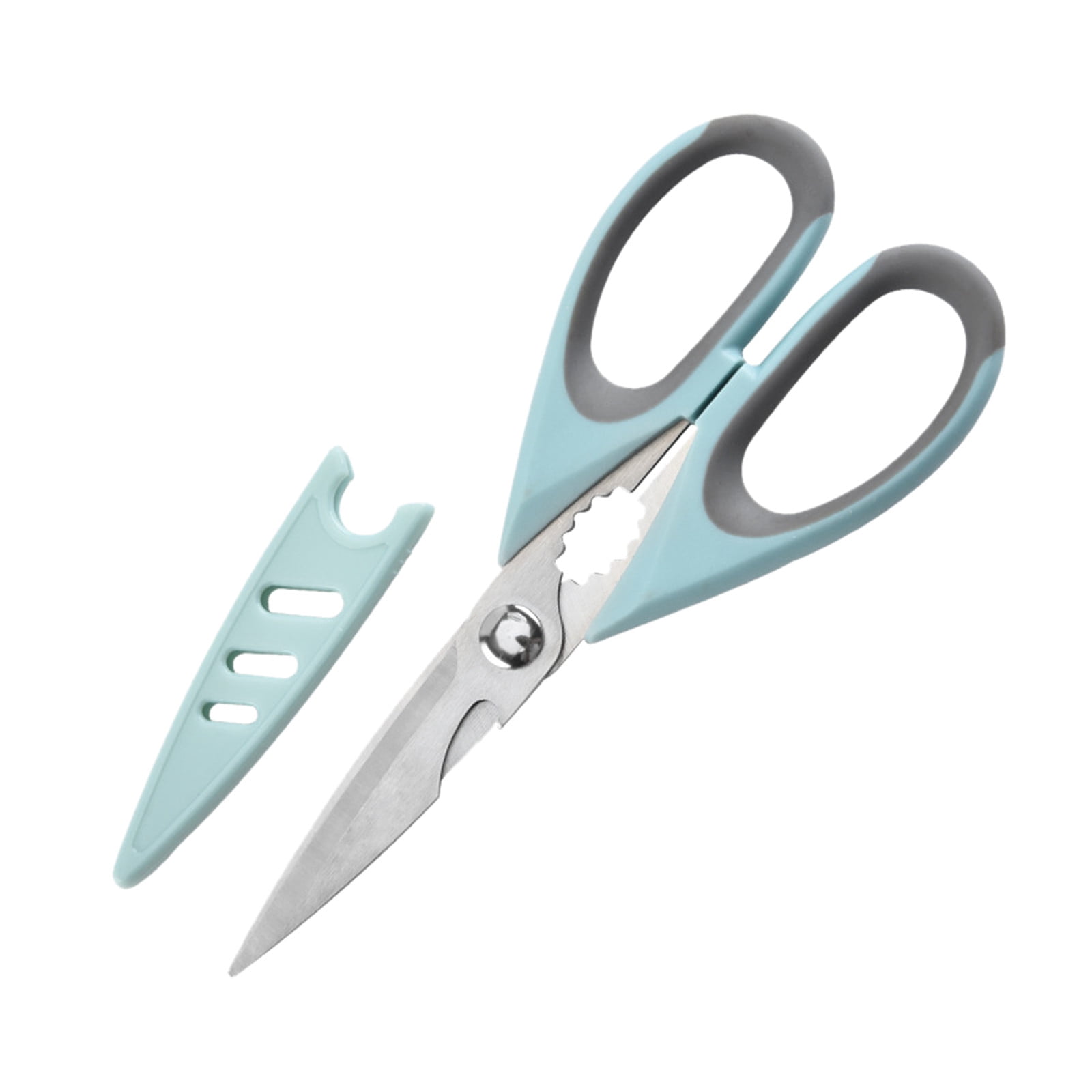 Kitchen Bone Scissors - Stainless Steel Blades, Ergonomic Handle with ...