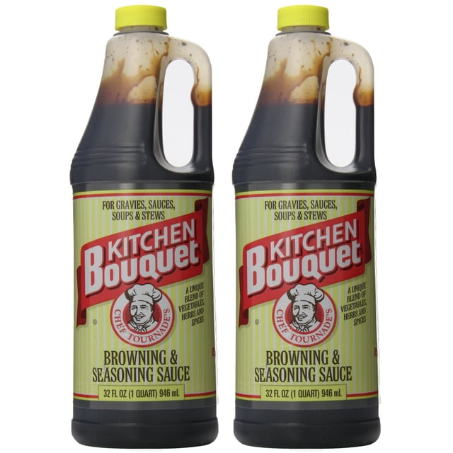 Kitchen Bouquet Browning and Seasoning Sauce, 32 Ounce (Pack of 2 ...