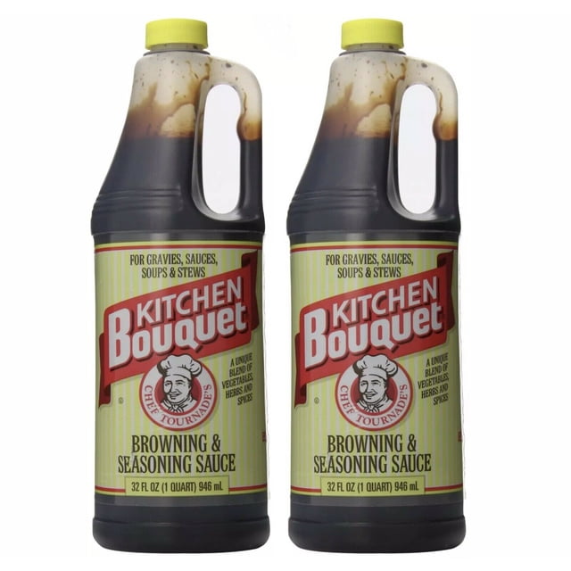 Kitchen Bouquet 32 oz Browning and Seasoning Sauce, 2 Pack - Walmart.com