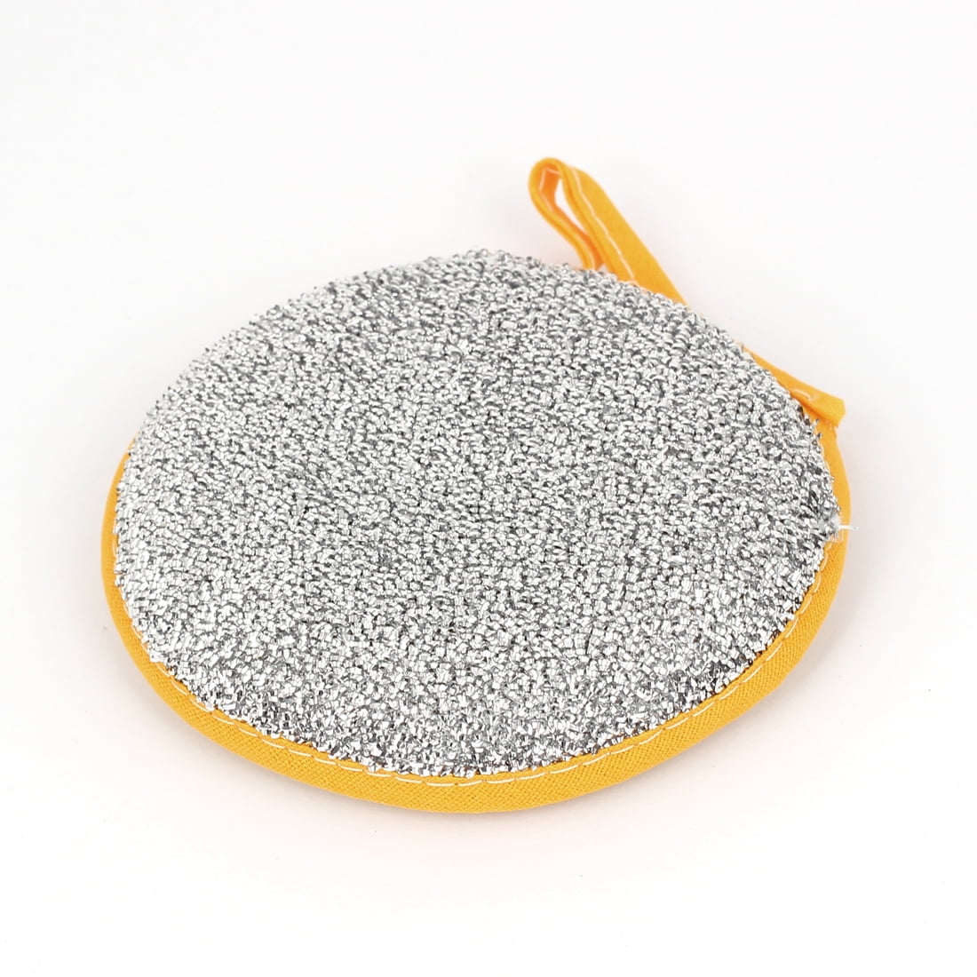 Kitchen Bowl Dish Cleaning Round Shape Double Sided Scouring Pad Sponge ...