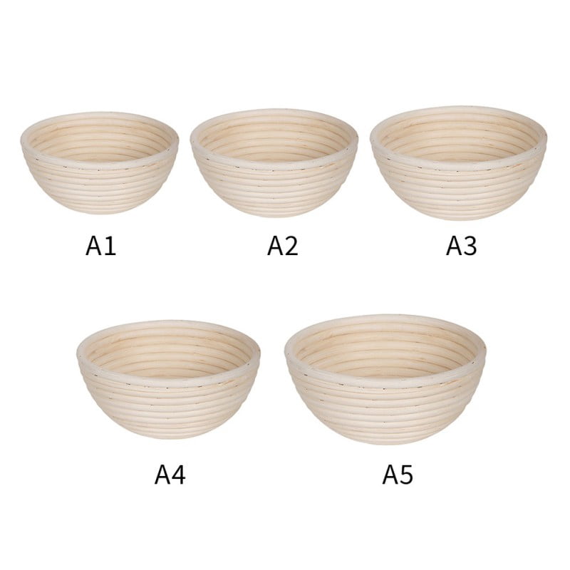 Kitchen Bread Fermentation Liner Baskets Bread Proofing Proving Rattan ...