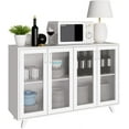 Kitchen Buffet Server Table Accent Sideboard Cupboard Server Buffet ...