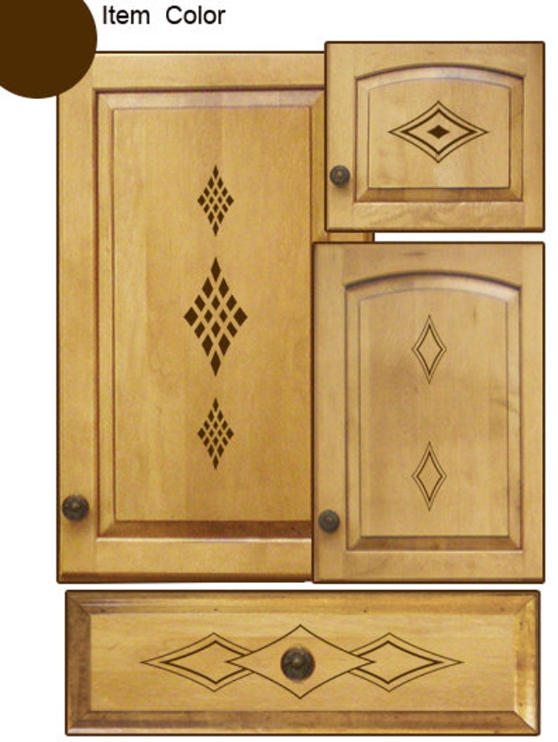 Kitchen Cabinet Decals Diamonds - Walmart.com