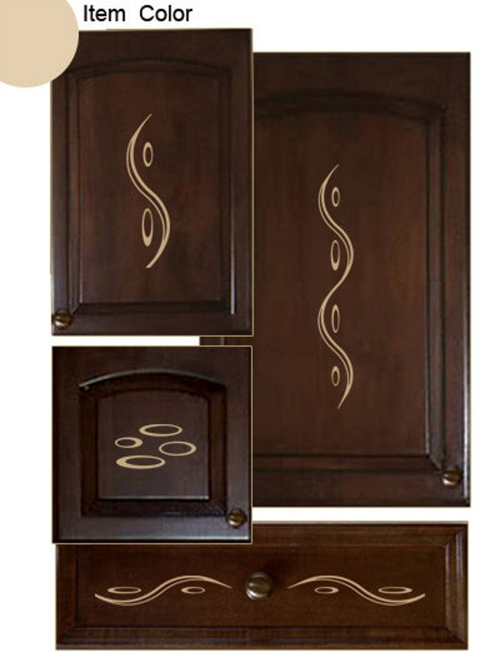 Kitchen Cabinet Decals Waves - Walmart.com