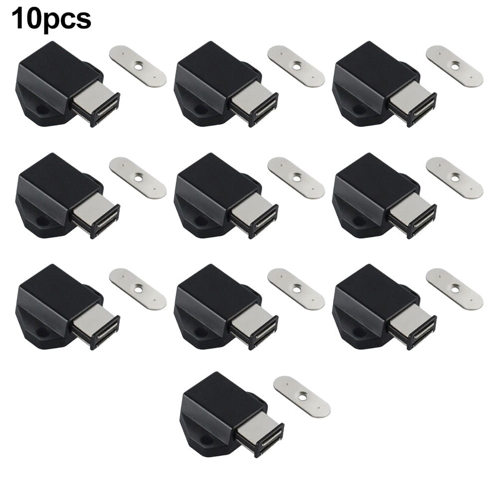 Kitchen Cabinet Door Stopper Catch Soft Close Magnetic Push To Open ...