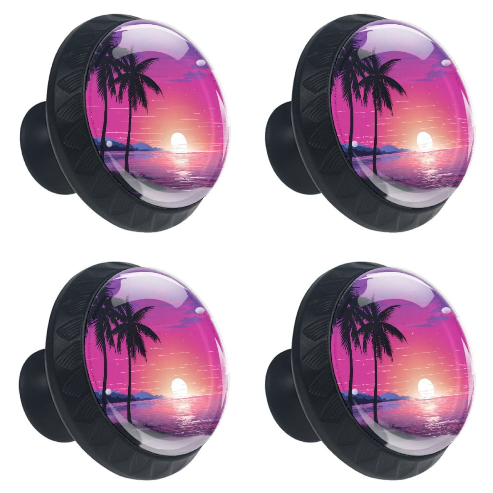 Kitchen Cabinet Drawer Pulls and Knobs,Sunset Palm Tree Furniture ...
