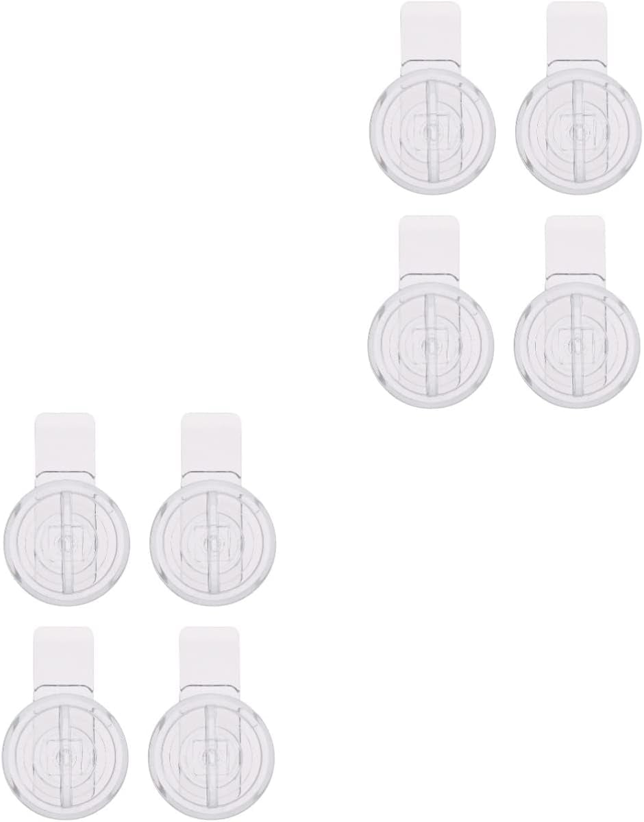 Kitchen Cabinet Hinges Door Locks 8 PCS Acrylic Hasp Acrylic Hinge Hasp ...