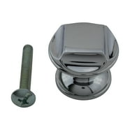 Benjamin Black Round Iron Kitchen Cabinet Knob Pull 1.5" Dia Decorative ...