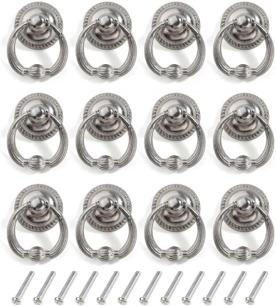 Kitchen Cabinet Knob Pulls Round Farmhouse Dressers Handles Drawer Knob for Modern Closet ...