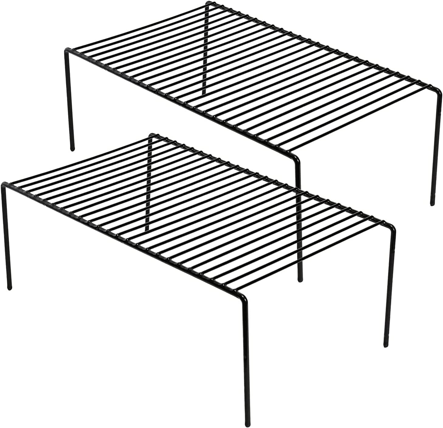 Kitchen Cabinet Organizer Shelf Rack Set of 2, Medium (13 x 9.4 inch ...