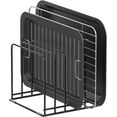 Kitchen Cabinet Organizer, Steel Cookware Holder, Divided Holder with 5 ...