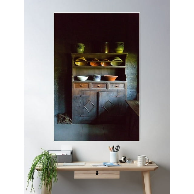 Kitchen Cabinet Poster Wall Art, Modern Wall Decor For Living Room ...