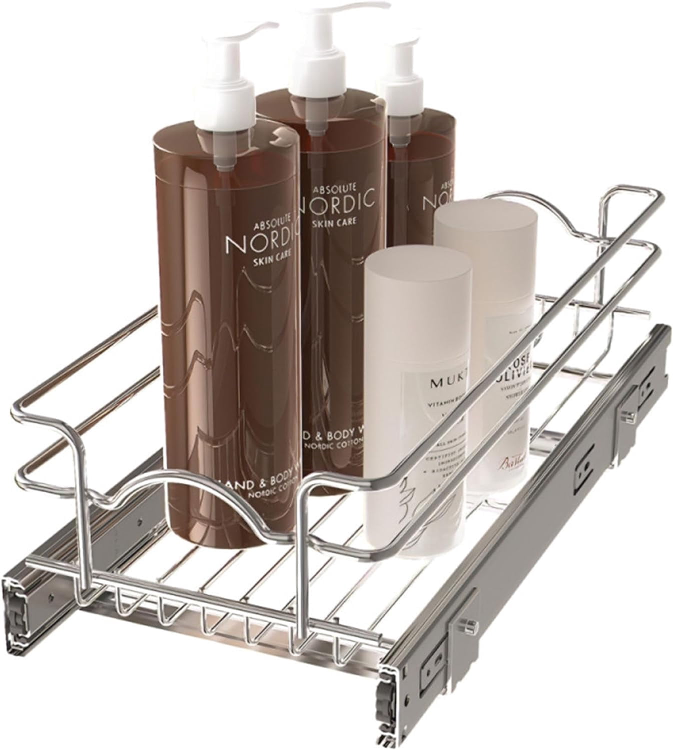 Kitchen Cabinet Pullout Shelf and Drawer Organizer Slide Out Pantry ...