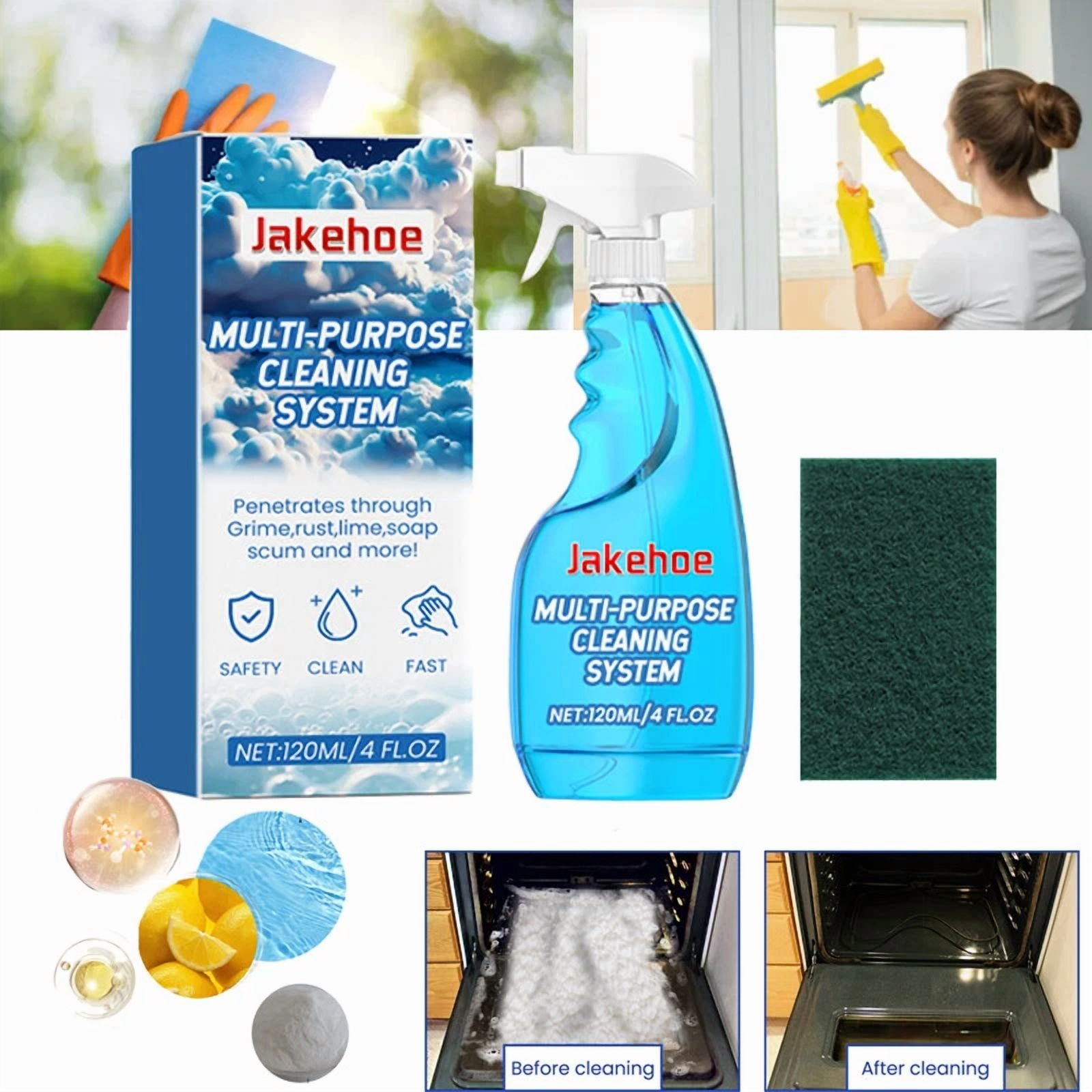 Kitchen Cabinet Steel Utensils Cleaning Spray All Purpose Cleaner ...