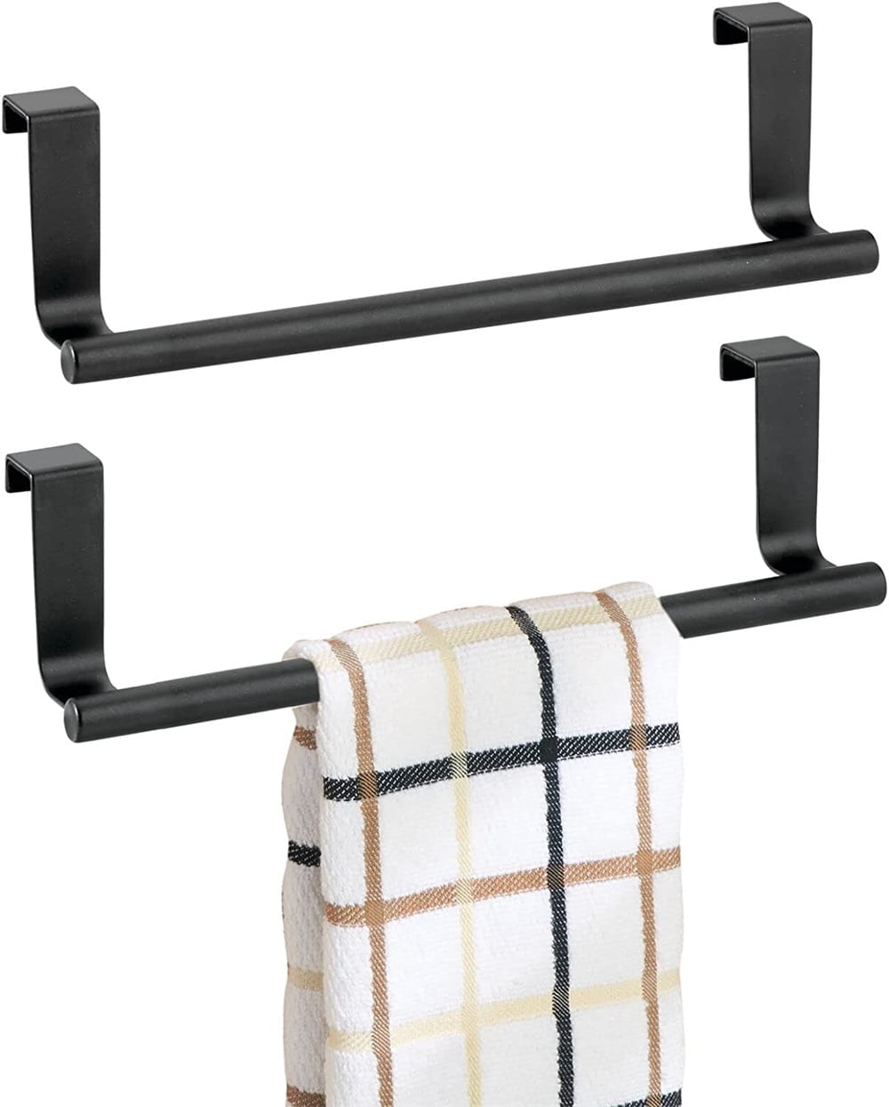 Kitchen Cabinet Towel Holder, 14" Professional Over Cabinet Towel Bar ...