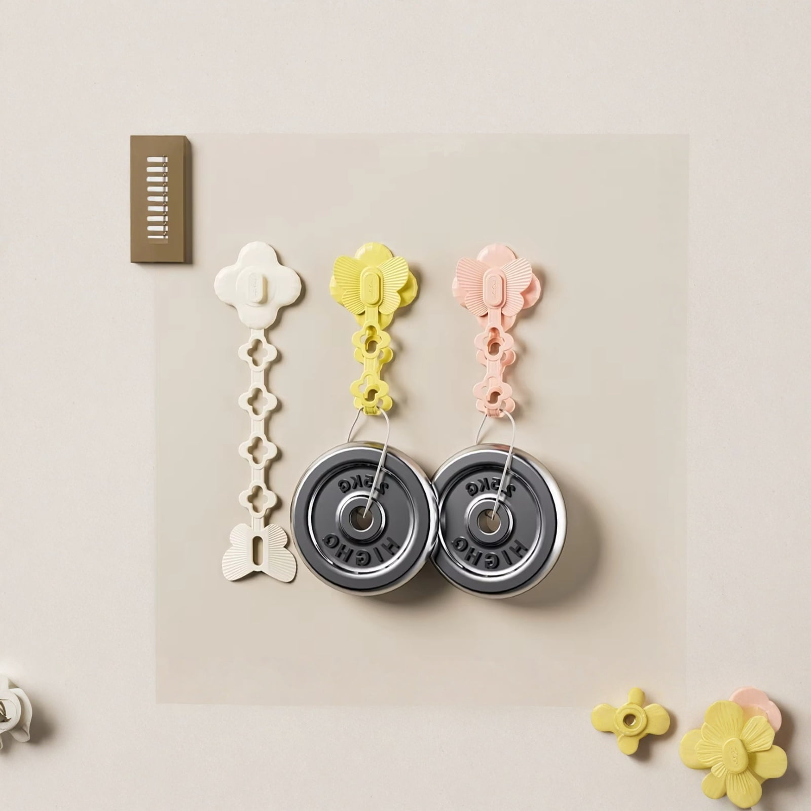 Kitchen Cable Organizer Cord Holder Adhesive Wire Clip Plug Storage ...