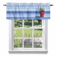 Kitchen Cafe Valance Curtain for Small Windows,Spring Flower Daisy Red ...