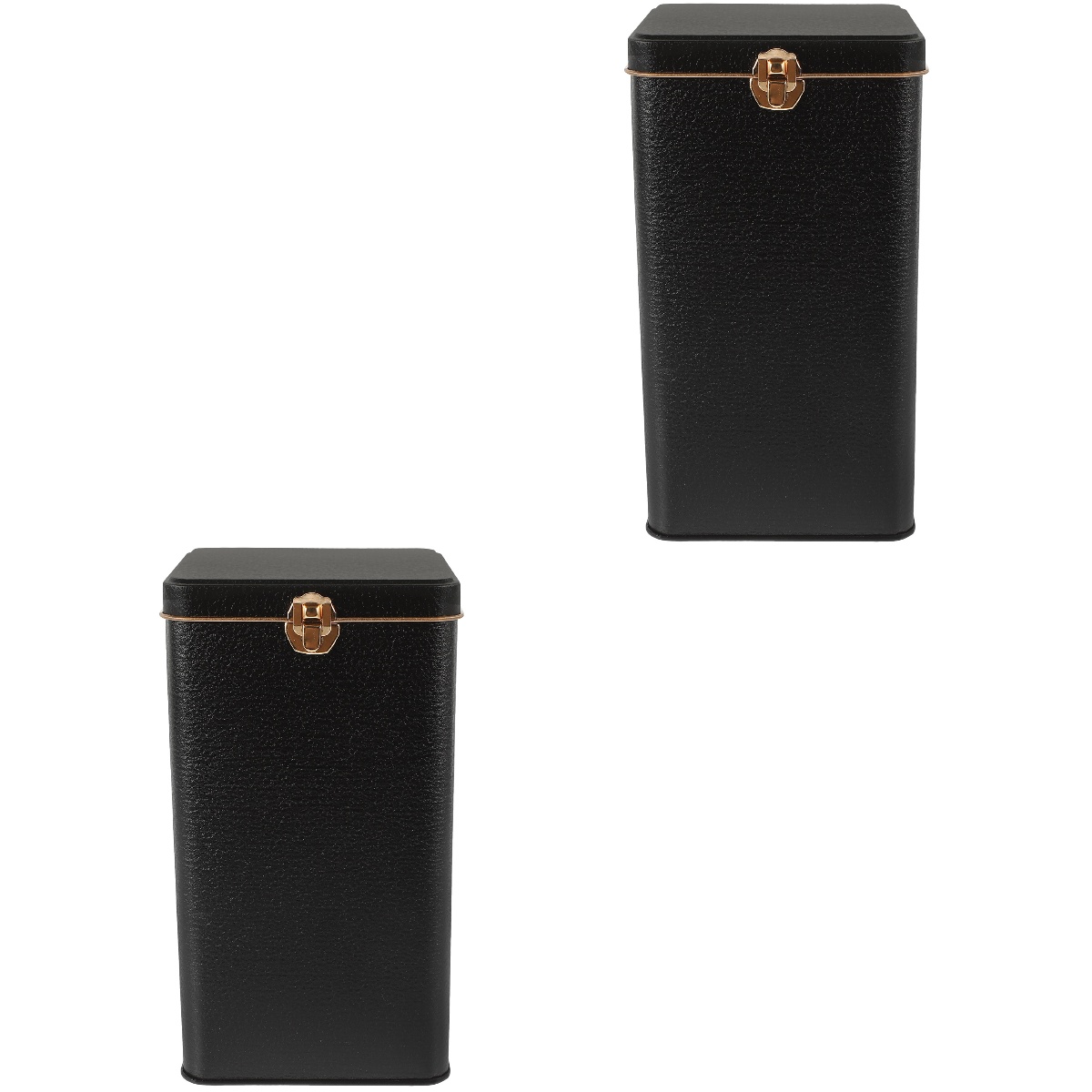 Kitchen Canister Metal Nesting Tins 2 Pack Tea Gift Jar The Canisters ...