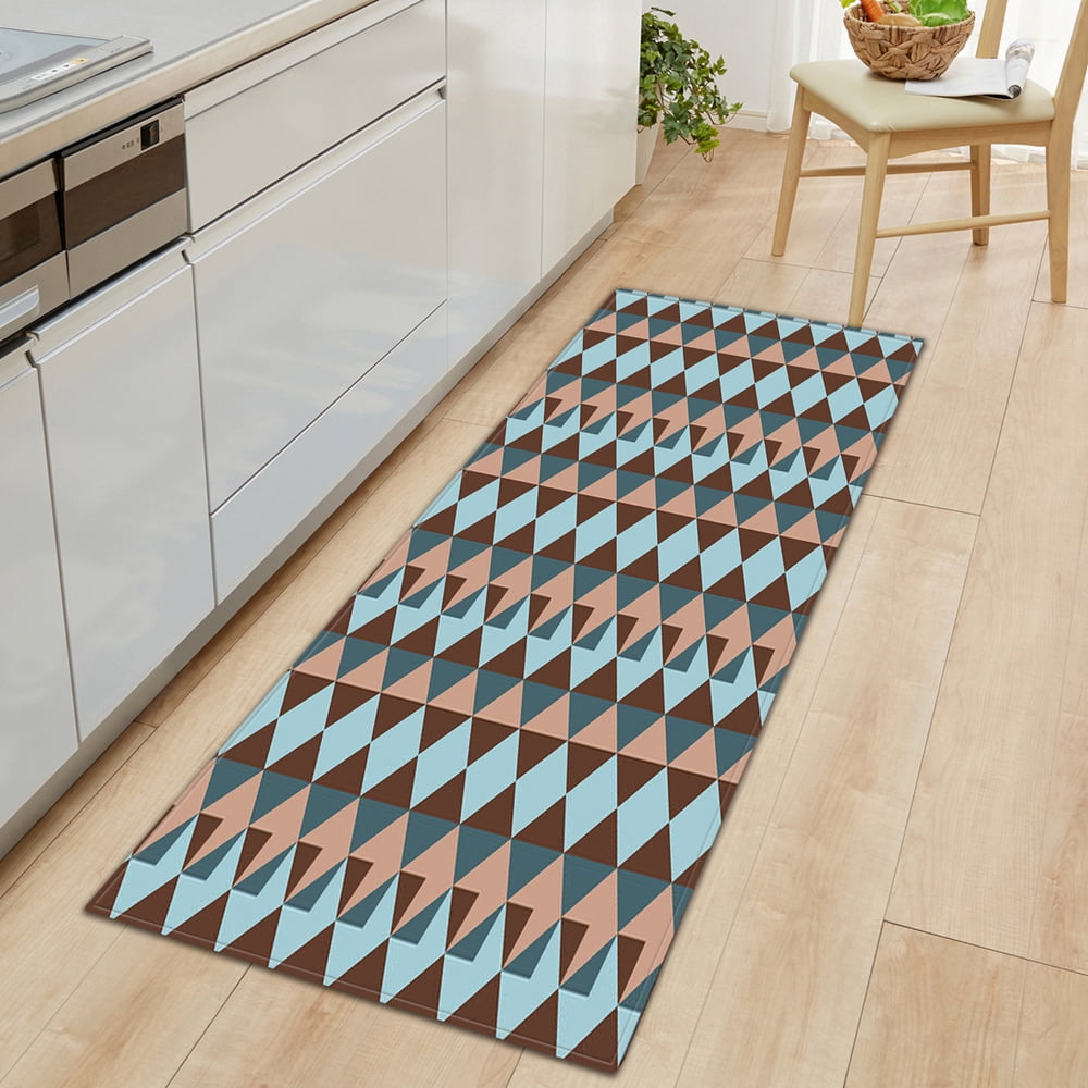 Kitchen Carpet Bedroom Entrance Doormat Bathroom Anti-slip Mat 3D Home ...