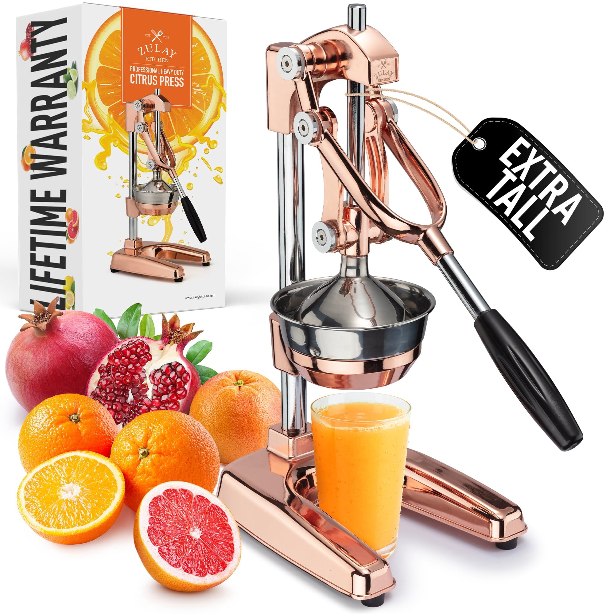 Kitchen Cast Iron Juicer – Heavy-duty manual juicer with removable ...